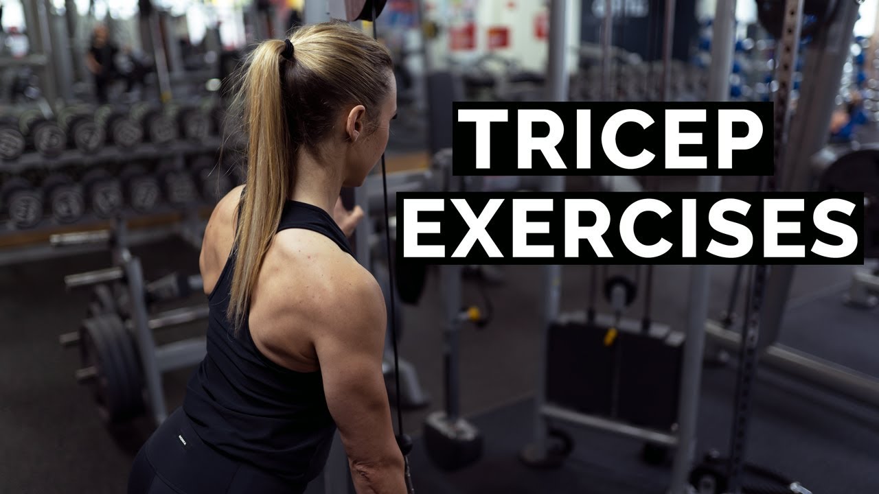 Tricep Exercises For Women - Using Cables