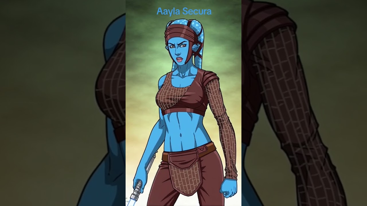 Aayla Secura Animated #starwars #aayla #clonewars #starwarsfan #starwarsfan#starwarsmemes