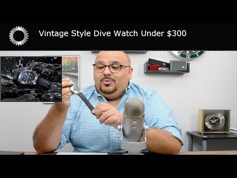 Interesting New Vintage Inspired Dive Watch Under $300 - Ventus Northstar Review