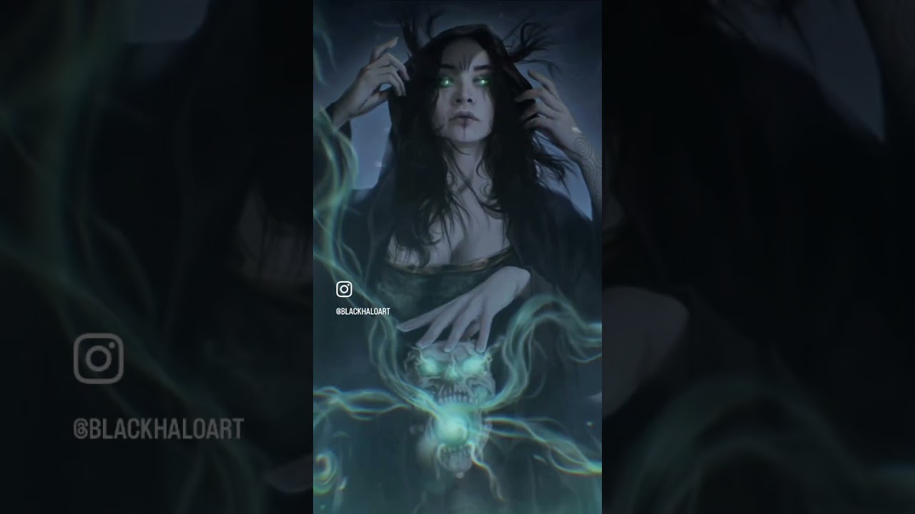 Phantom Queen #ytshorts #trendingart #creative #digitalart #fantasyart #fyp