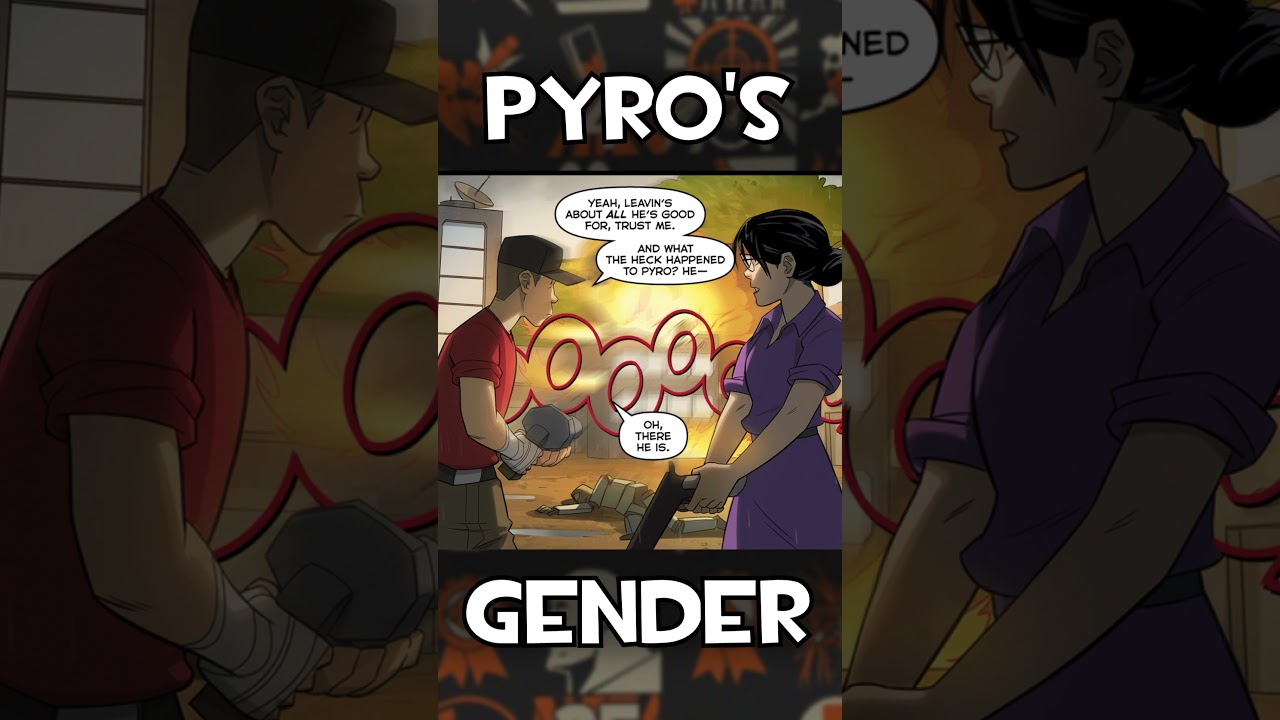 Every Hint At Pyro's Gender In TF2 #tf2 #teamfortress2