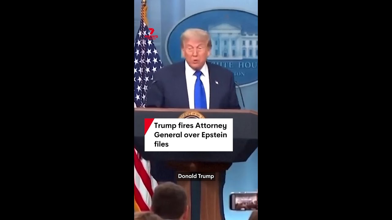 US President Donald Trump has dismissed Attorney General Pam Bondi