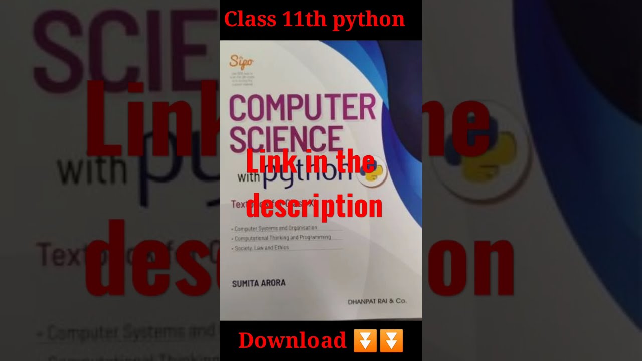 Python :Class 11th download
