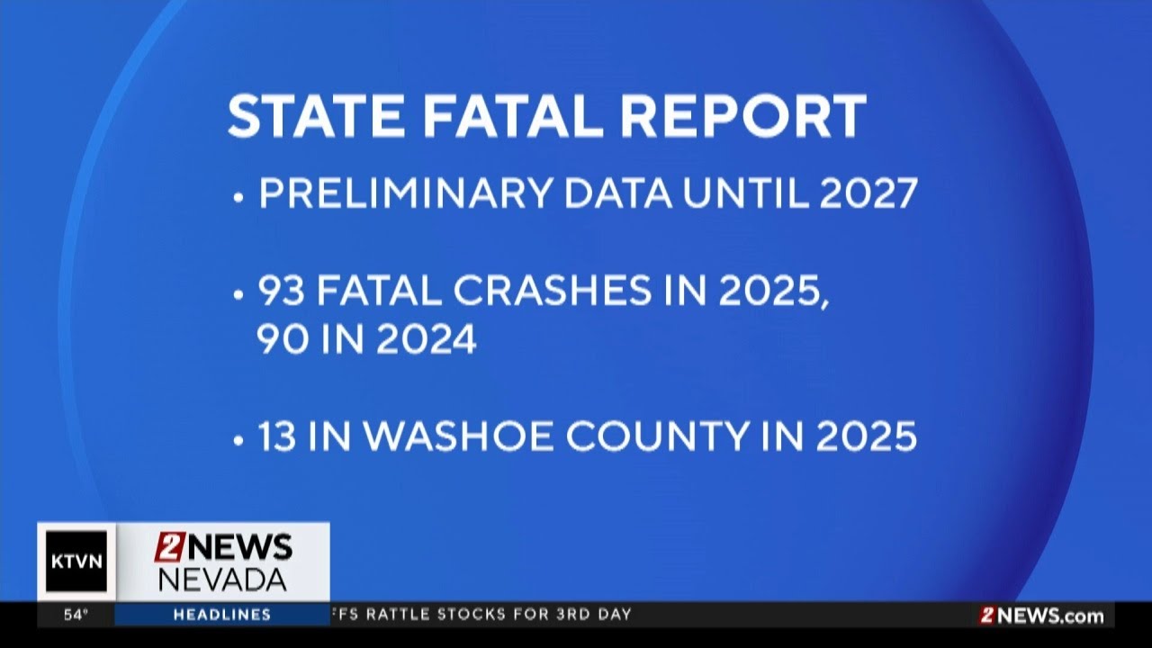 NV Office of Traffic Safety releases year to date fatality report