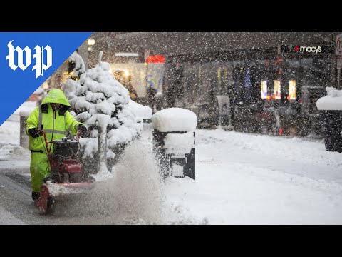‘Bomb cyclone’ to deliver record snowfall to parts of Northeast