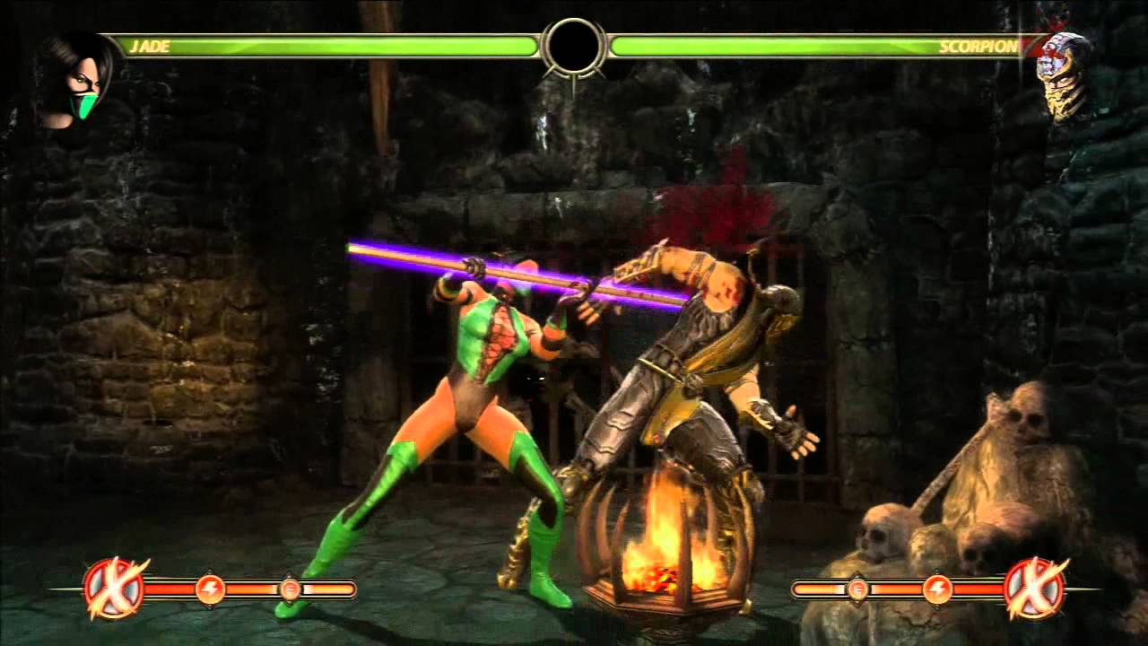 Mortal Kombat 9 - Jade Combo Compilation