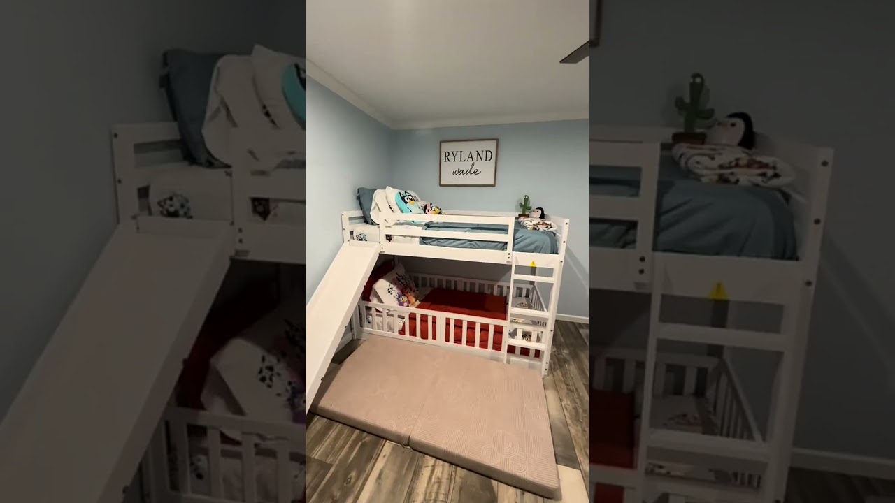 Transforming a Toddler's Bedroom with Bluey Vibes #bluey