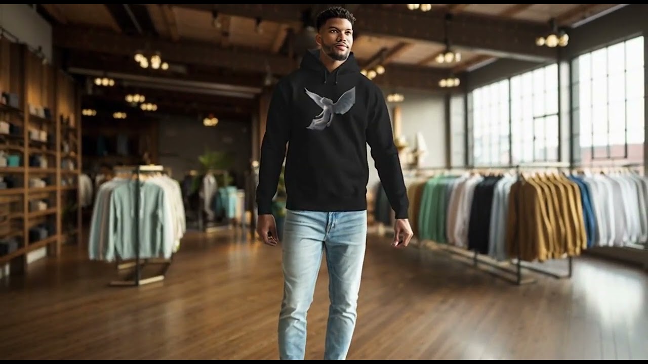 This Cosmic Hoodie is EVERYWHERE | Oversized Angel Design & Soft Fleece