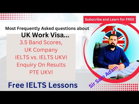 UK Work Visa Questions and Answers | IELTS UKVI | IELTS BANDS | Enquiry On Results | PTE