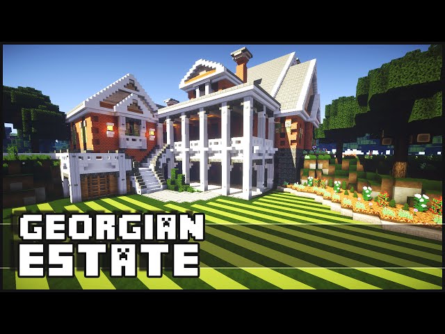 Classical Georgian Estate Ft. ThyJoimees Minecraft Map