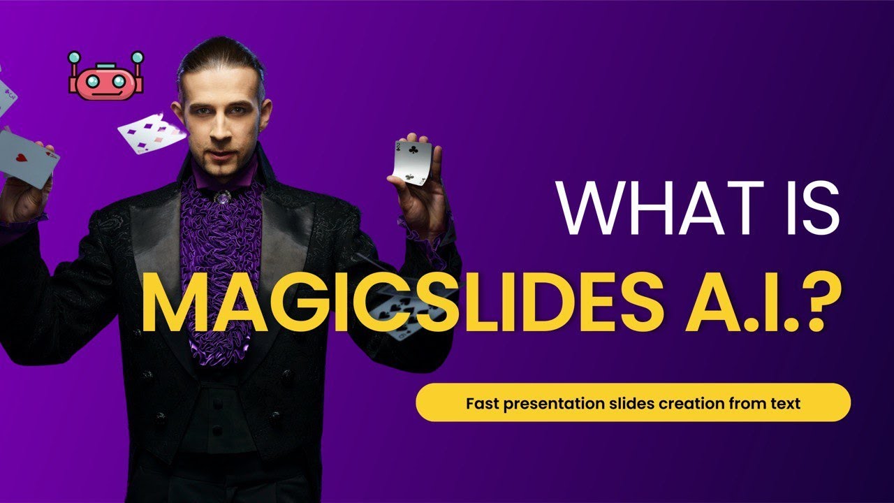 What is MagicSlides A.I.? (Fast presentation slides creation from text)