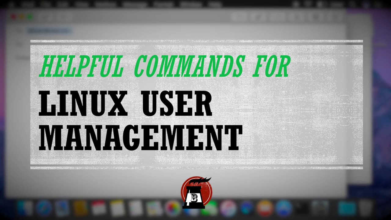 Simple Linux User Management Commands
