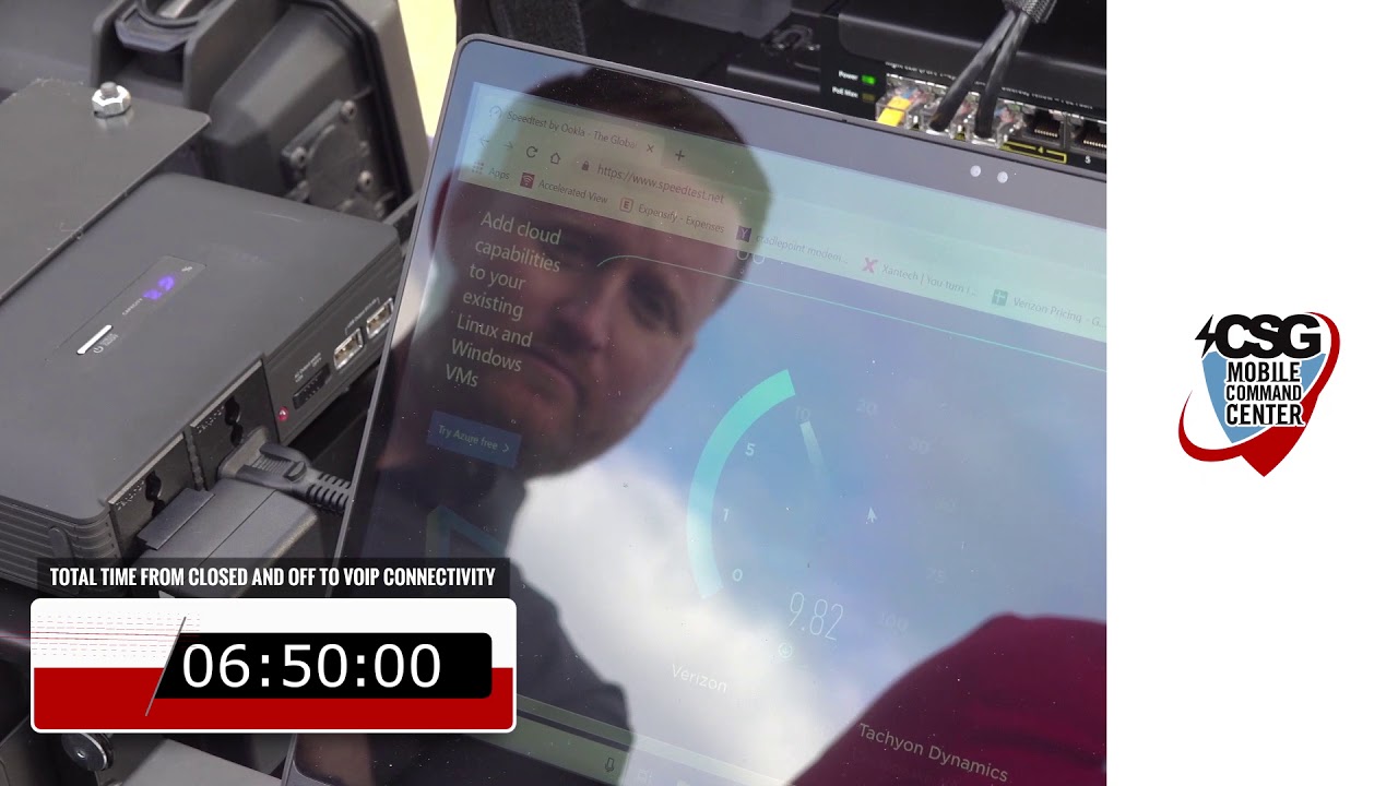 CSG Mobile Command Center & MCC Mini Field Testing Demo and Results (SHORT VERSION)