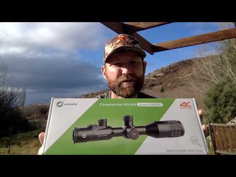 Commander NV400 4-52X 4K Digital Day/Night Vision Riflescope | OneLeaf.ai
