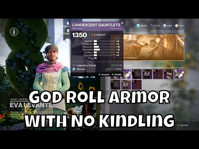 How to roll for high-stat armor pieces without Kindlings on alternate ...