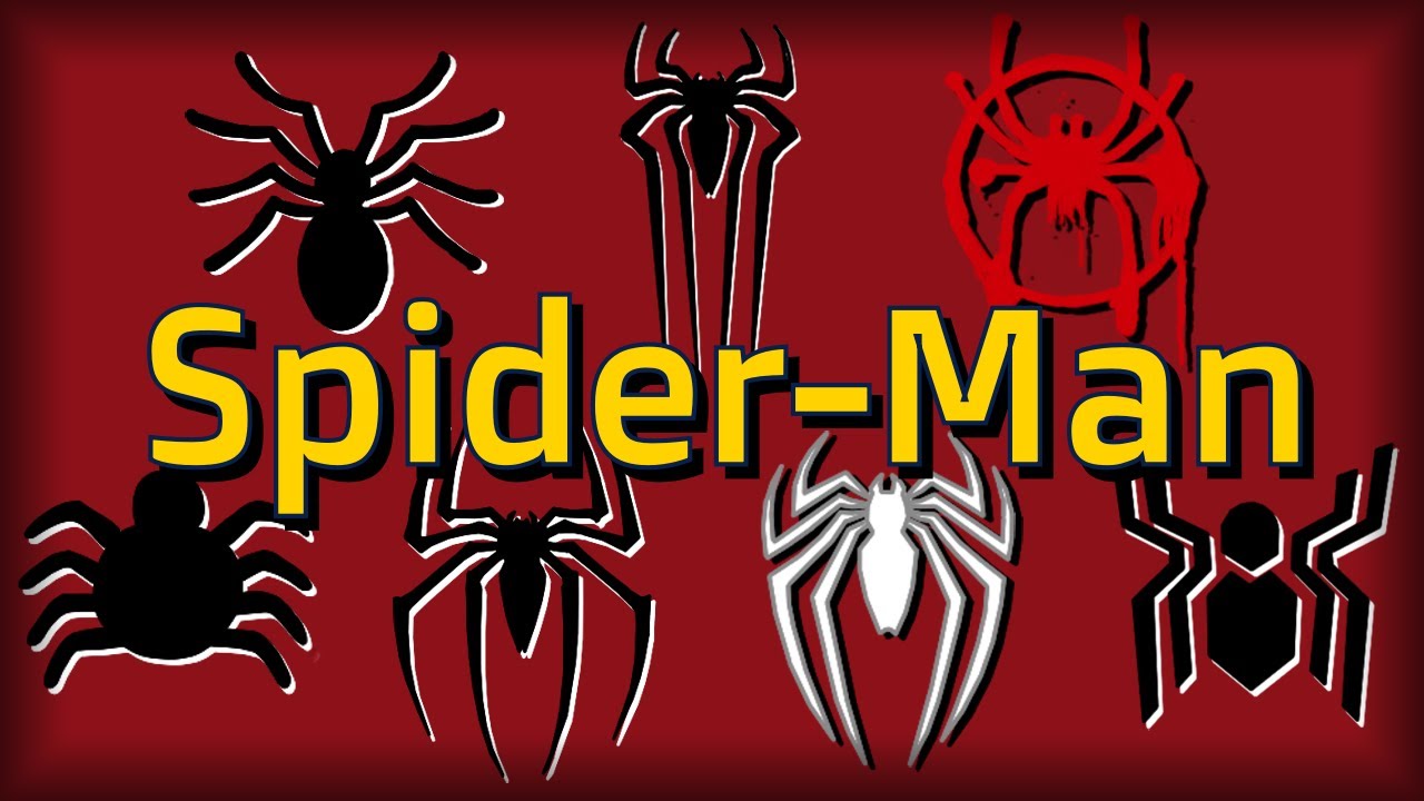 Animated Evolution of Spider-Man Logo 1962-2021