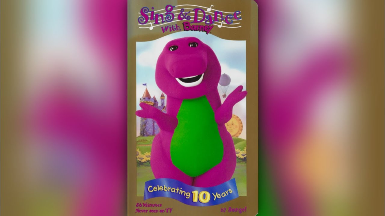 Sing and Dance with Barney [1999] - 1999 VHS Release