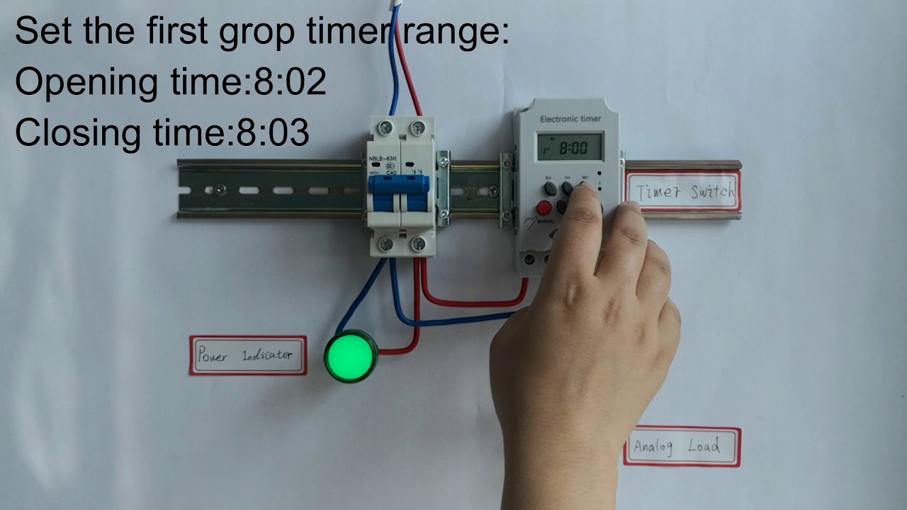 KG316T-2 ，7 Day Heavy Duty Digital Programmable Timer Switch