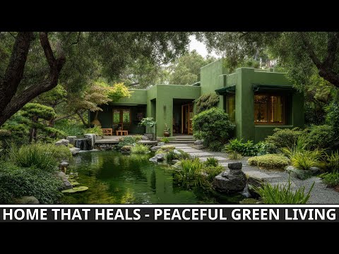 A Peaceful Life Starts Here – The Green House with Koi Whispering Calm