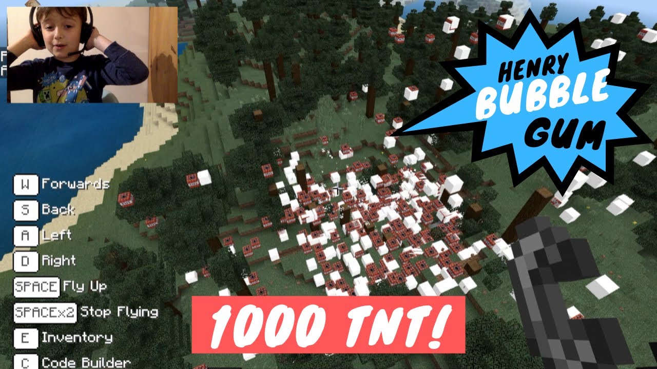Minecraft Education - 1000 TNT!