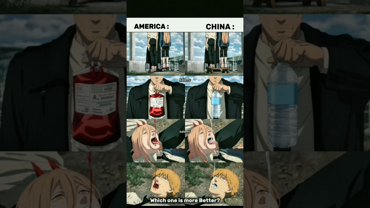 The censorship difference is actually insane 😭🔥 | #china #america #anime