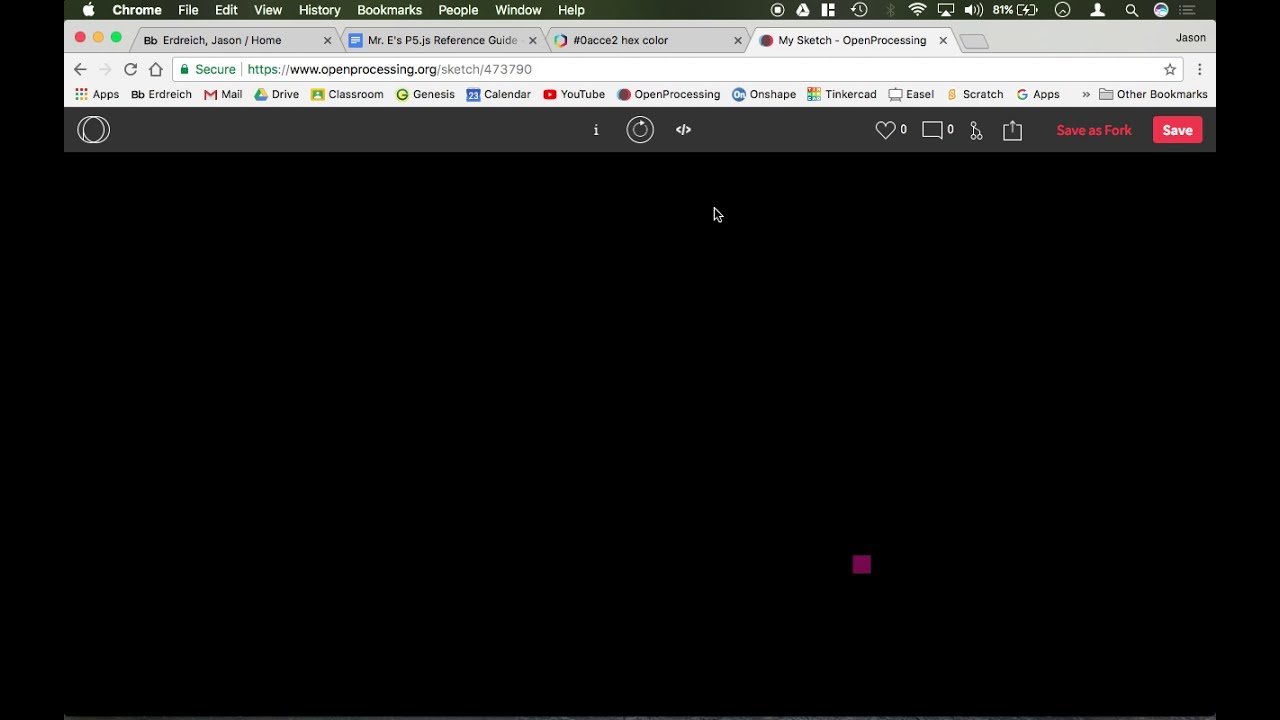 How to use the random function in the P5.js programming Language