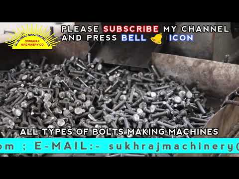 Bolt Making Machine - bolt making plant Latest Price, Manufacturers ...