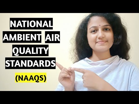 National Ambient Air Quality Standards (NAAQS) | Environmental Science | NET | UPSC |
