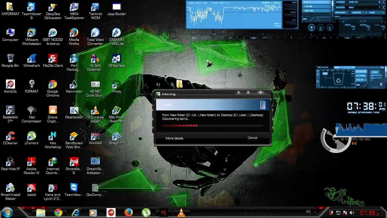 bindering server with program use autoIt script clean