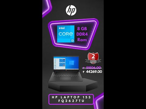 Buy New HP 15s-fq2627TU Laptop.