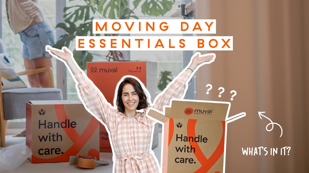 Moving house? Your MUST PACK moving day essentials box