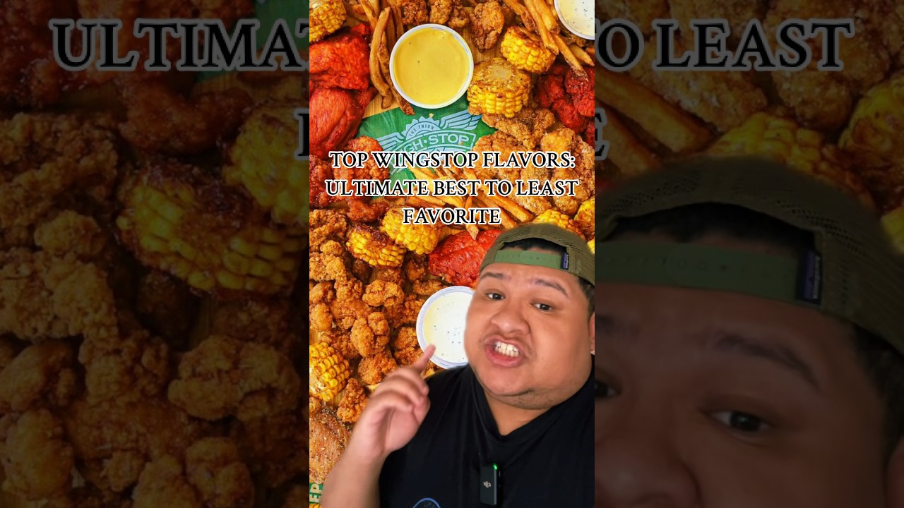 Top Wingstop Flavors! #shorts #eating #eatingsounds #wingstop #mukbang #wingstopranch #food #foodie