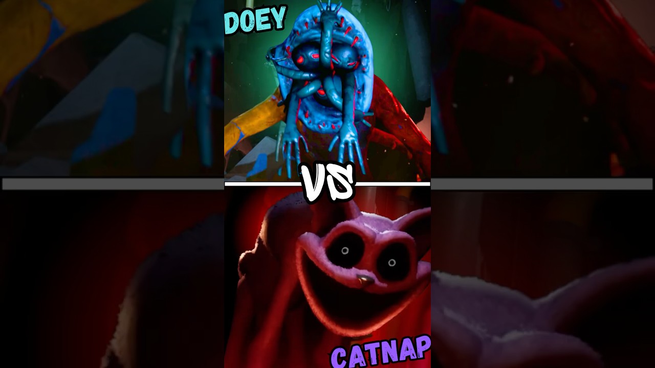 Would DOEY Or CATNAP Win In A FIGHT? - #shorts #poppyplaytime #poppy4