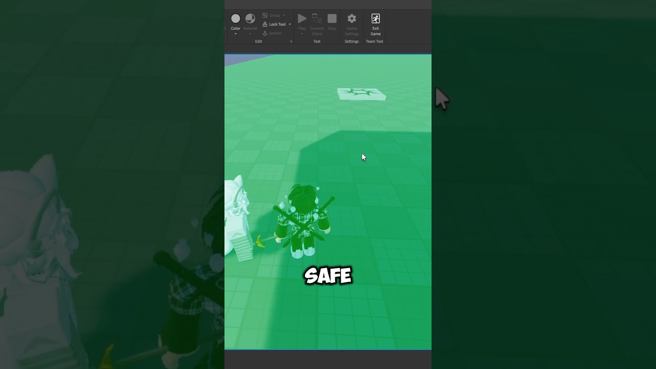 How to make safezone in roblox studio tutorial #robloxstudiotutorial #robloxstudio #robloxstudiogame