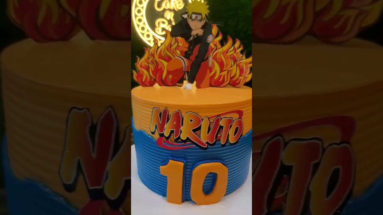 #naruto #cakedecorating #birthdaycake #cakedesign #newcakesdesign #chocolatecake #cake #fondantcake