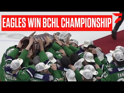 Surrey Eagles Win First Fred Page Cup Championship Since 2013 | BCHL Playoff Highlights