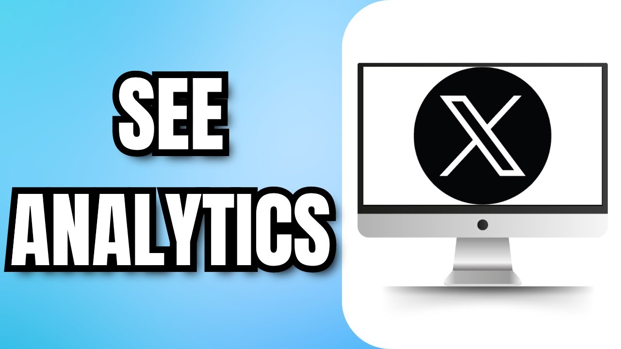 HOW to SEE ANALYTICS on Twitter