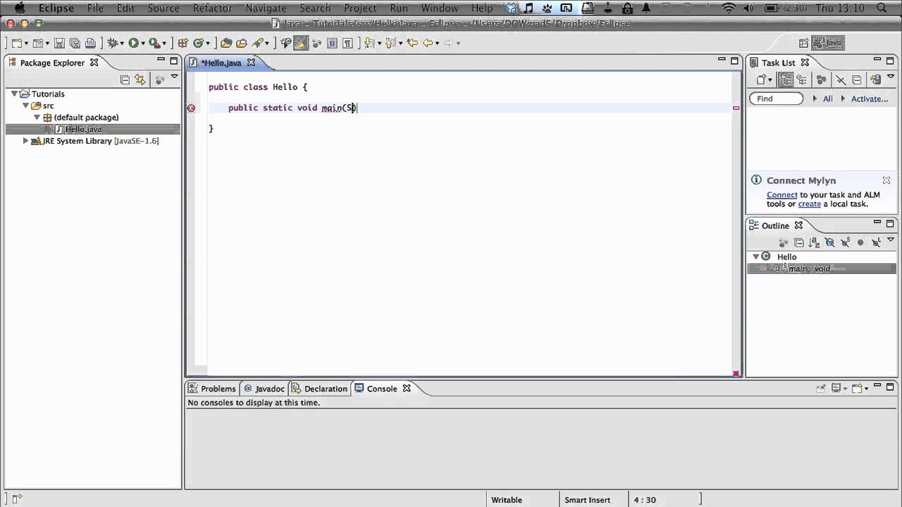 Java Tutorial 1-Printing to console