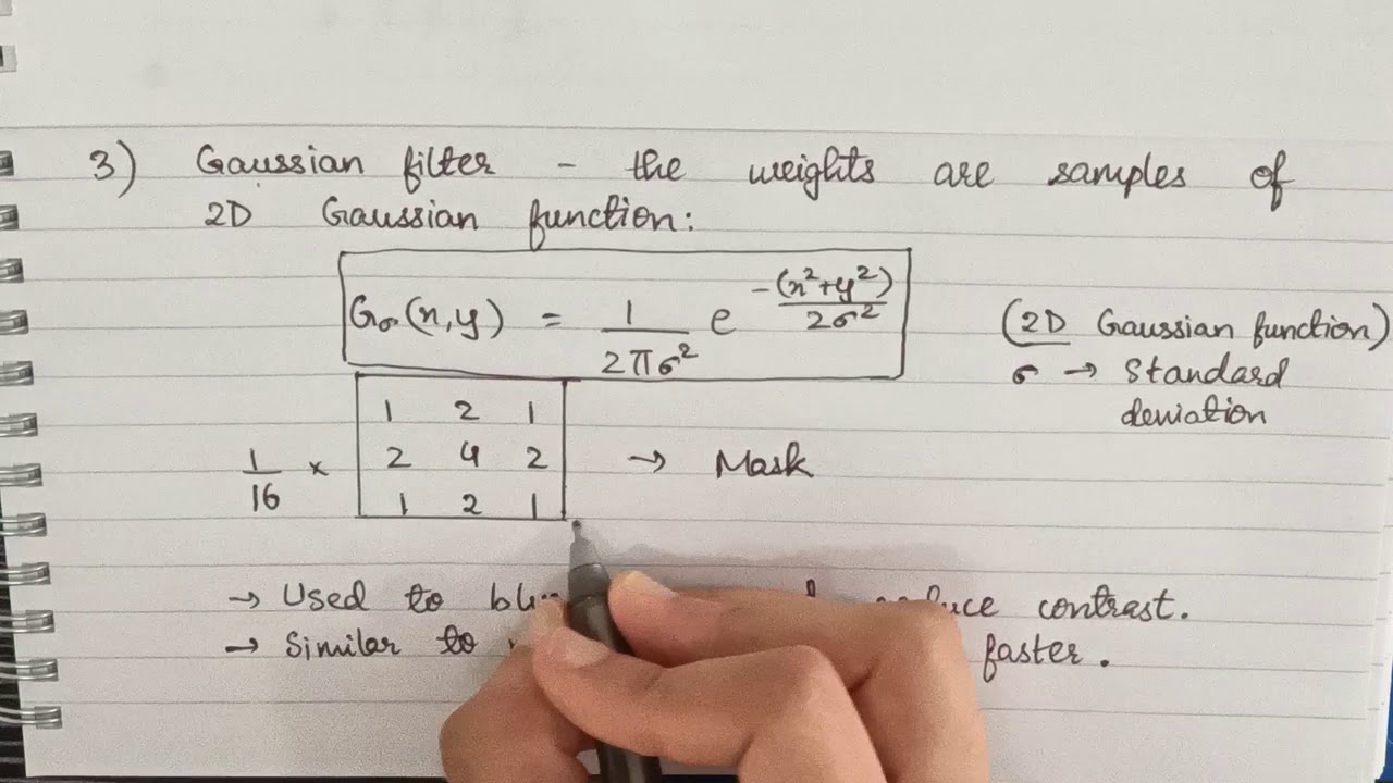 Smoothing Spatial Filters in digital image processing