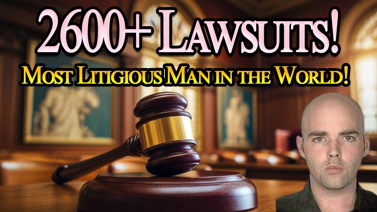 Jonathan Lee Riches | The World's Most Litigious Man | The Man Who Sued Everyone