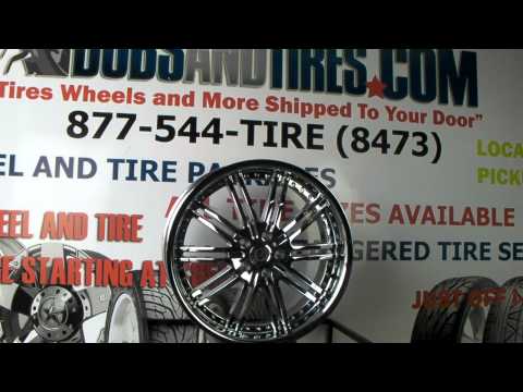 www.DUBSandTIRES.com Versante 212 Wheels 20 Inch Chrome Custom Luxury Rim and Tire Packages