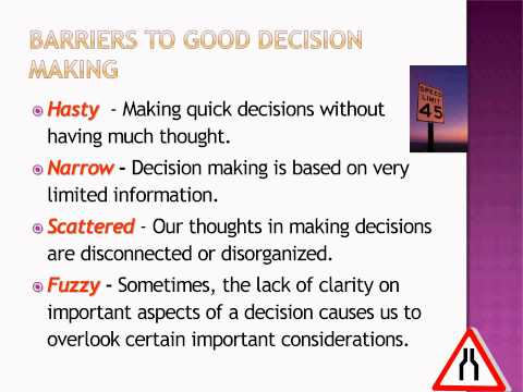 Consumer Decision Making - Buying Process
