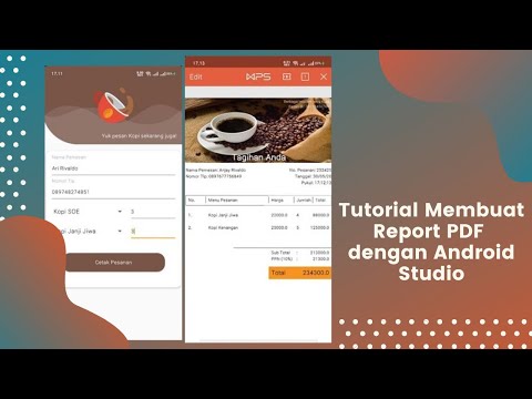 Tutorial Membuat Report PDF dengan Android Studio
