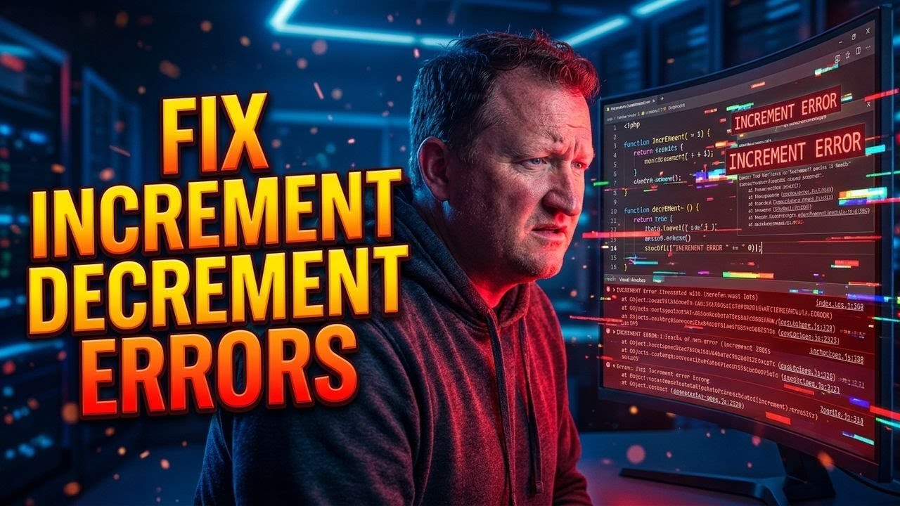 JS Debugging: Fix Increment & Decrement Operator Errors