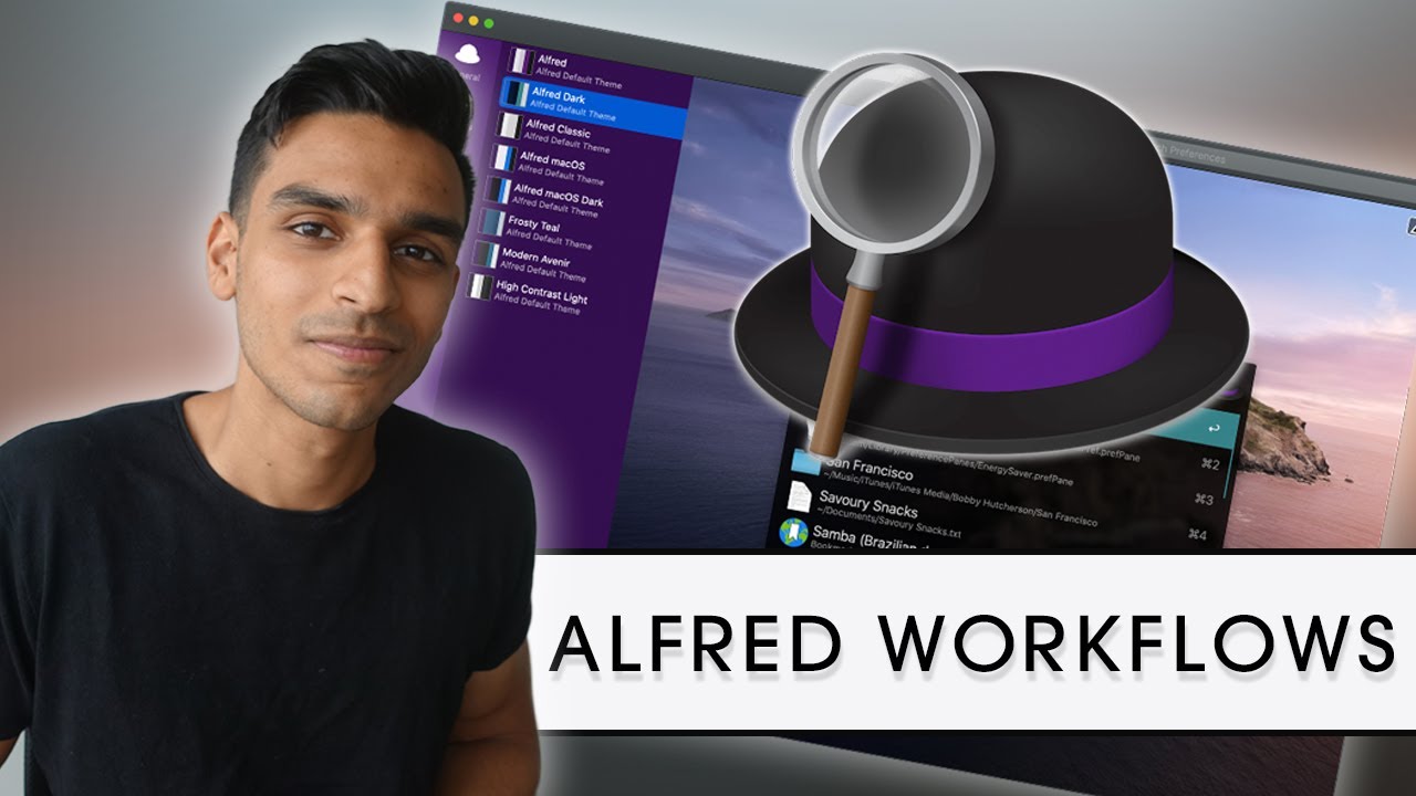 How I Automate my Mac with Alfred | Best Workflows for Productivity