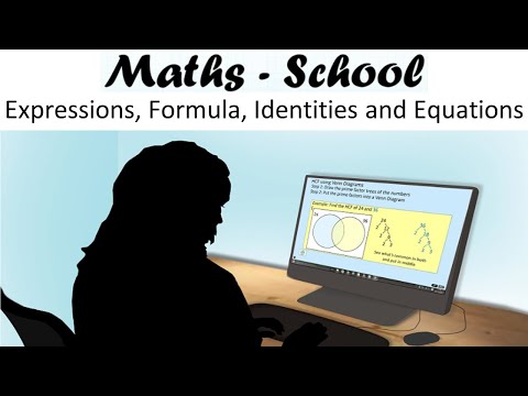 How to identify Expressions, Formula, Identities and Equations : GCSE Maths