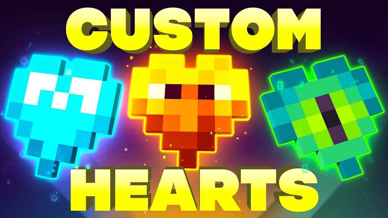 Custom Hearts - Minecraft Bedrock Map