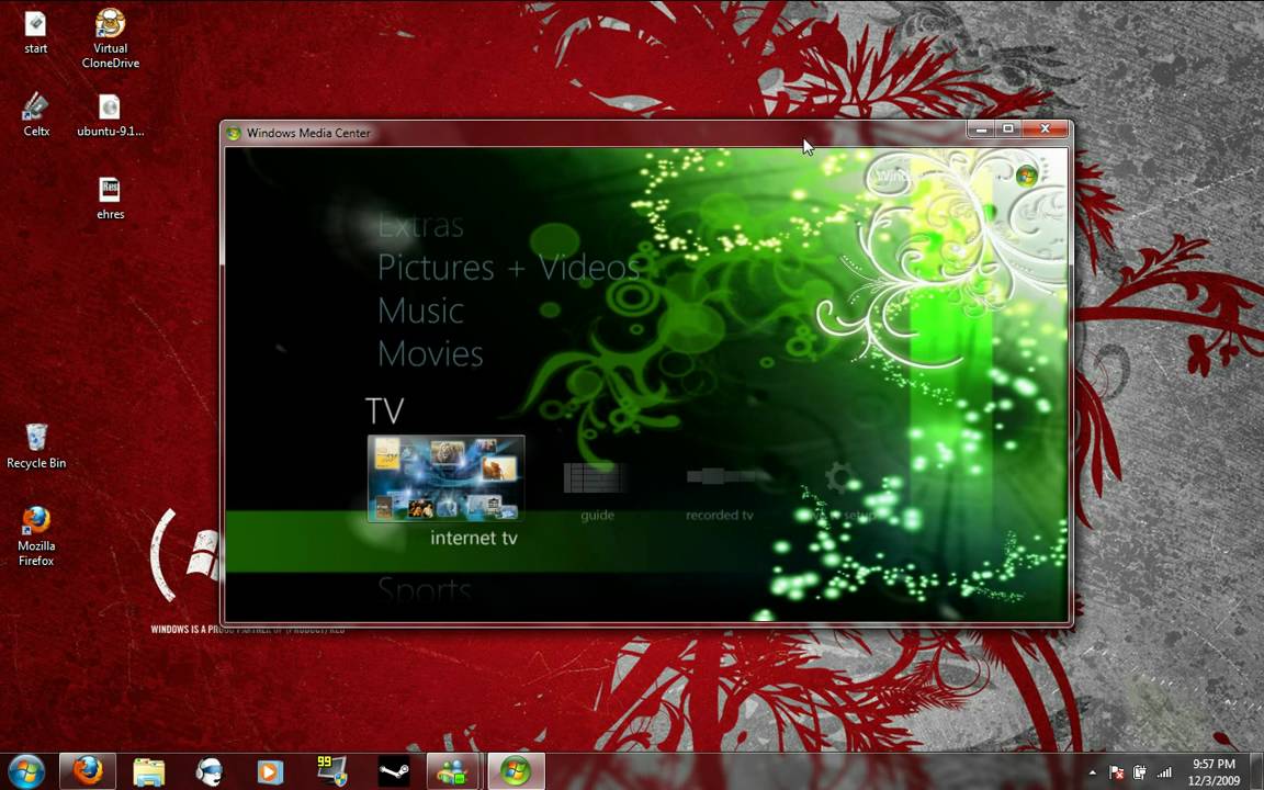 How To Have Custom Windows Media Center Backgrounds