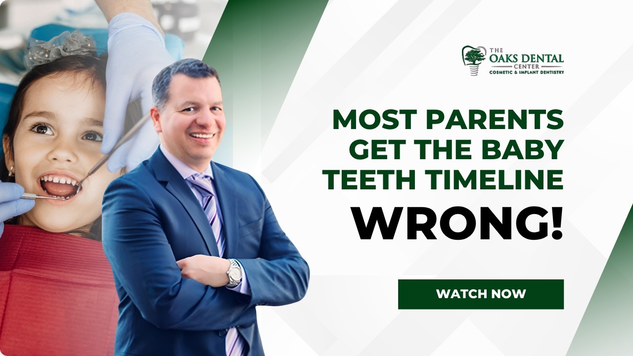 When Do Baby Teeth Fall Out? | The Oaks Dental Center