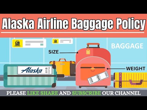 Everything you need to know about carry-on luggage rules || Alaska Airlines Baggage Policy 2023